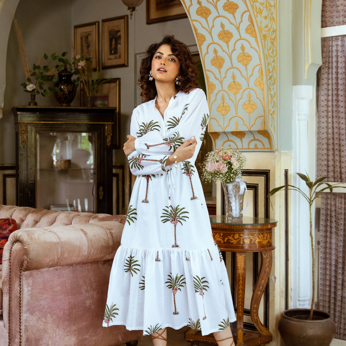 Palm Seranade Dress – Haus of Namaste